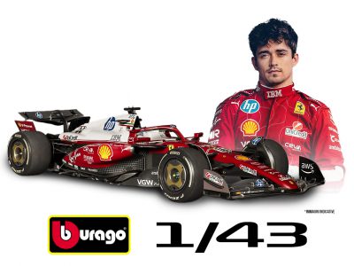 Modellini Ferrari SF-25 F1 2025 in scala 1:43 e 1:18 Burago, Looksmart