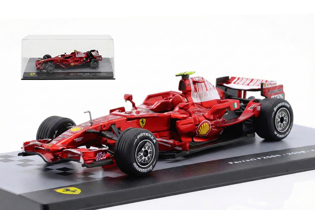Modellino Ferrari F2008 Felipe Massa F1 2008 - Scala 1:43