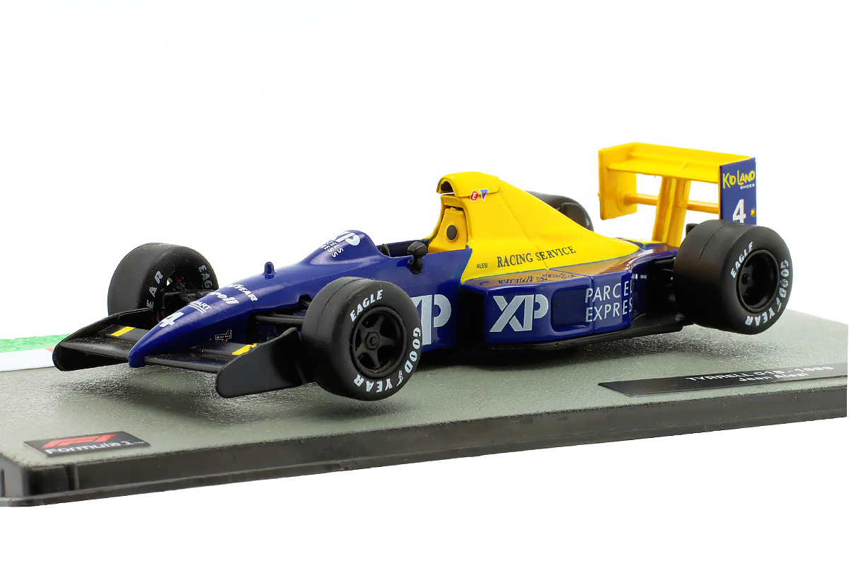 Modellino Tyrrell 018 Jean Alesi F1 1989 - Scala 1:43
